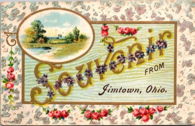 Postcard Souvenir From Jimtown Ohio 1911 Divided Back | eBay