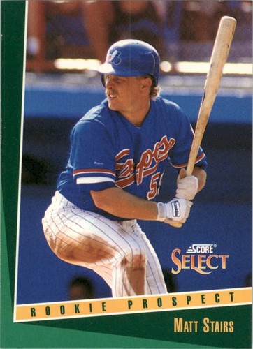 1993 Select Matt Stairs Montreal Expos #327 Baseball Card | eBay