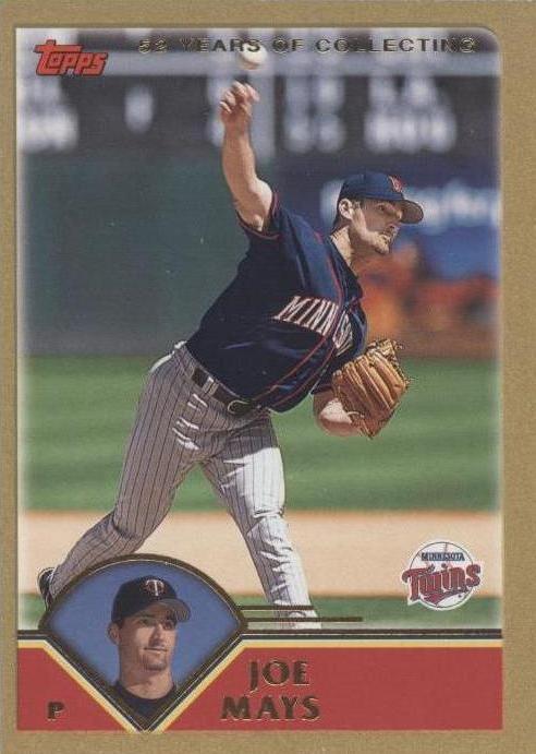 2003 Topps - Joe Mays #525 Gold /2003 for sale online | eBay
