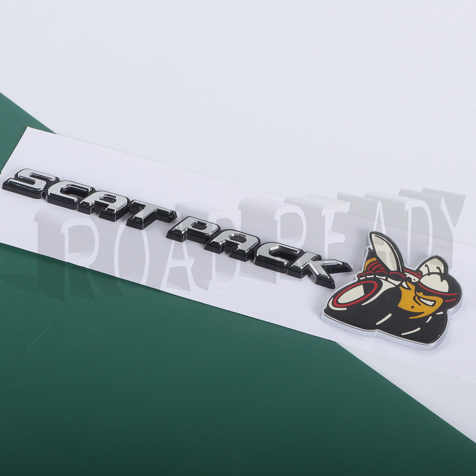 SCAT PACK ANGRY BEE REAR TAILGATE EMBLEM FOR CHARGER & CHALLENGER ...