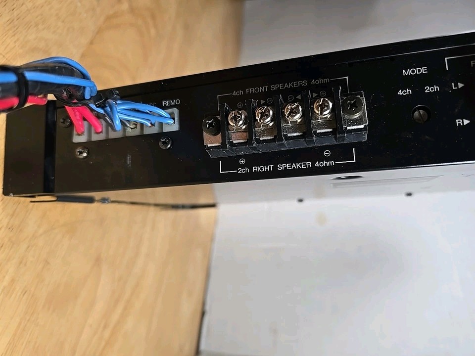 Denon Professional Audio 2/4 Channel DCA-3400 Class A Car Amplifier | eBay