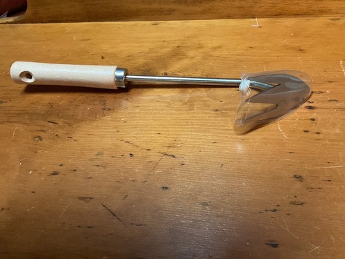 Bingone stainless steel manual hand weed tool wood handle heavy duty ...