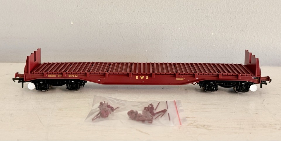 Cavalex BBA01 OO Gauge BBA Long Steel Wagon - EWS Livery | eBay UK