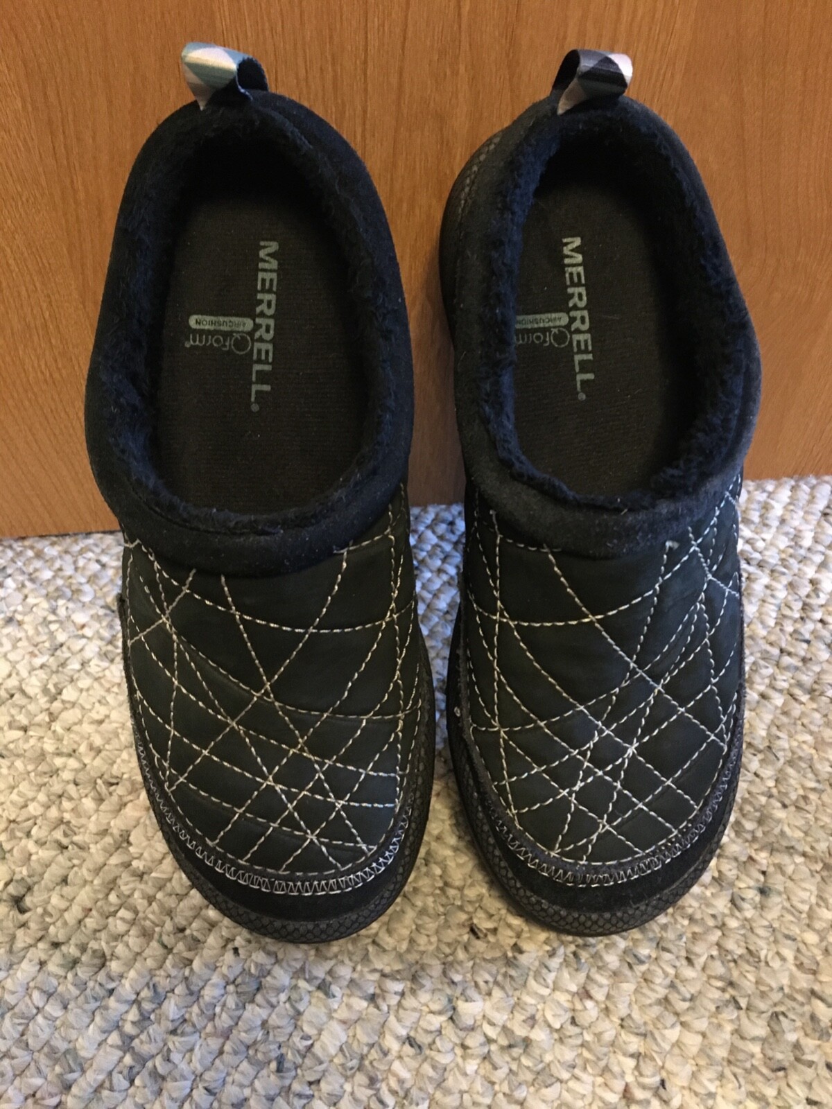 Merrell Slide Clog Performance Footwear-black/white Q… - Gem