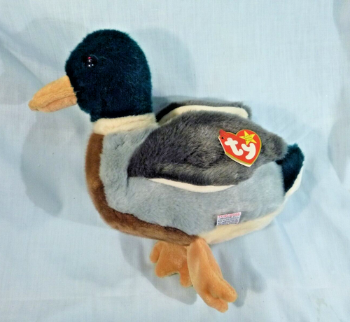 TY Beanie Buddies Mallard Duck Jake Plush Stuffed Animal 1998 | eBay