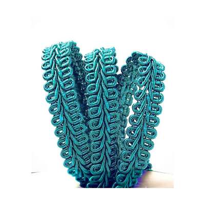 Turquoise Gimp | Turquoise Blue Guimp Braid Trim - 3/8in. x 10 Yds ...