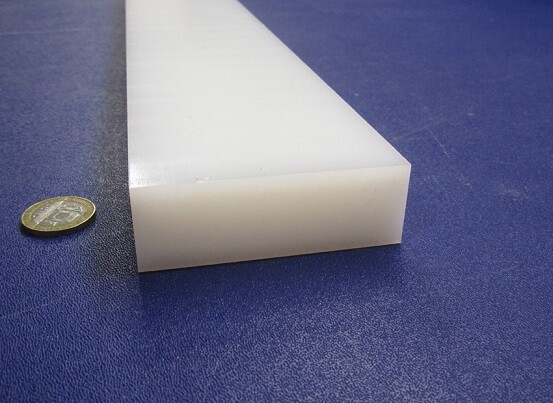 UHMW White Bar, 1.00" Thick x 3.00" Width x 12" Long | eBay