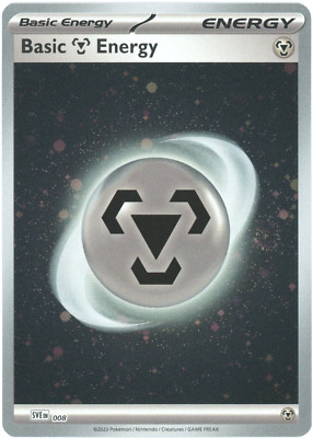 Basic Metal Energy (Cosmos Holo) - Scarlet & Violet - Pokemon | eBay