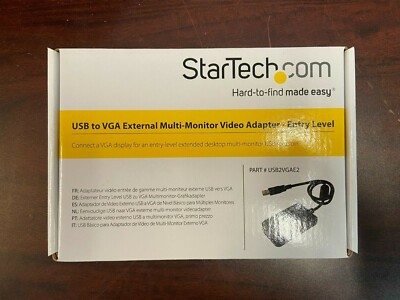 USB to VGA External Multi-Monitor Video Adapter USB2VGAE2 New | eBay