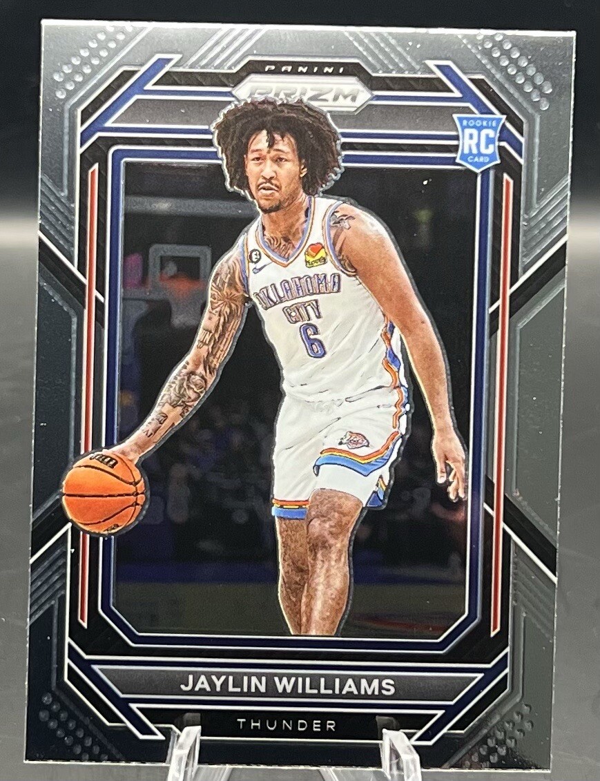 2022-23 Panini Prizm #247 Jaylin Williams Rookie Card(RC)(Oklahoma City ...