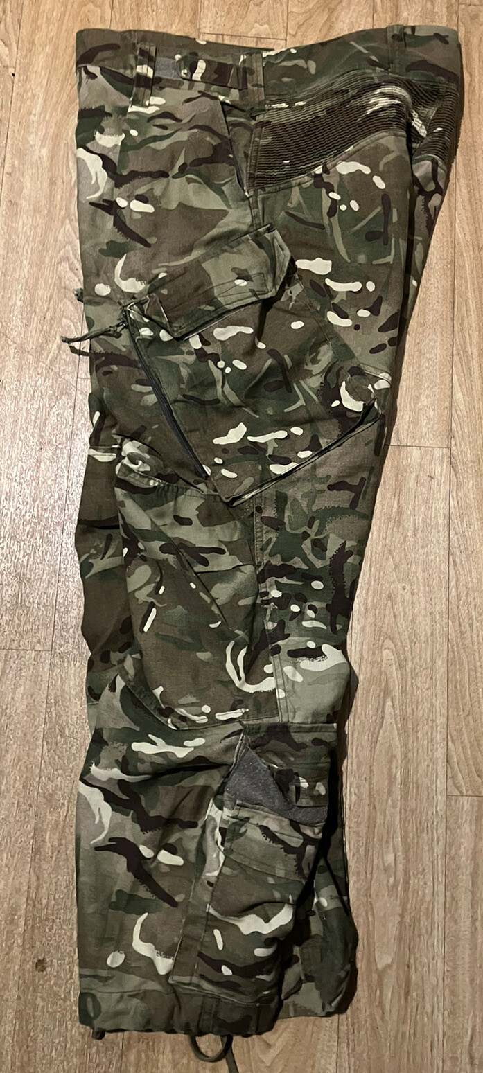British Army/RAF Issue MTP Camouflage PCS FR Aircrew Trousers Various ...