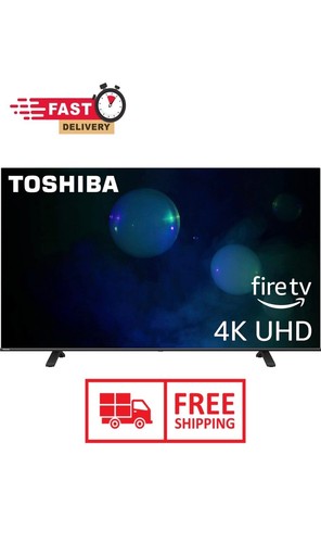 Brand New| Toshiba 50-inch Class C350 Series LED 4K UHD Smart fire TV ...