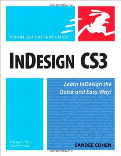 InDesign CS3 for Macintosh and Windows:Visual QuickStart Guide By Sandee Cohen 9780321503060 | eBay