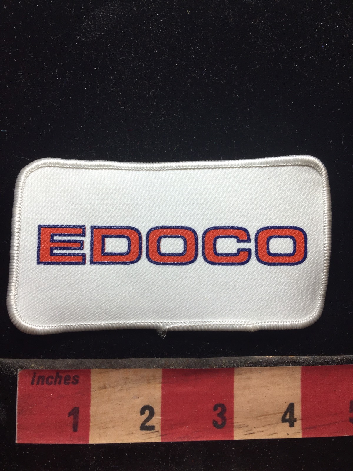 Vtg EDOCO Advertising / Uniform Patch - Construction Materials 00YH | eBay