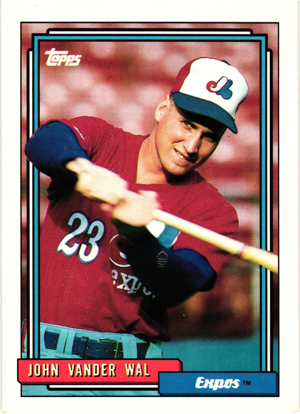 1992 Topps - #343 John Vander Wal (RC) for sale online | eBay
