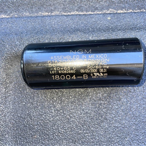 Genie Garage Door Opener Capacitor NGM 18004-B 50-60MFD 220 VAC | eBay