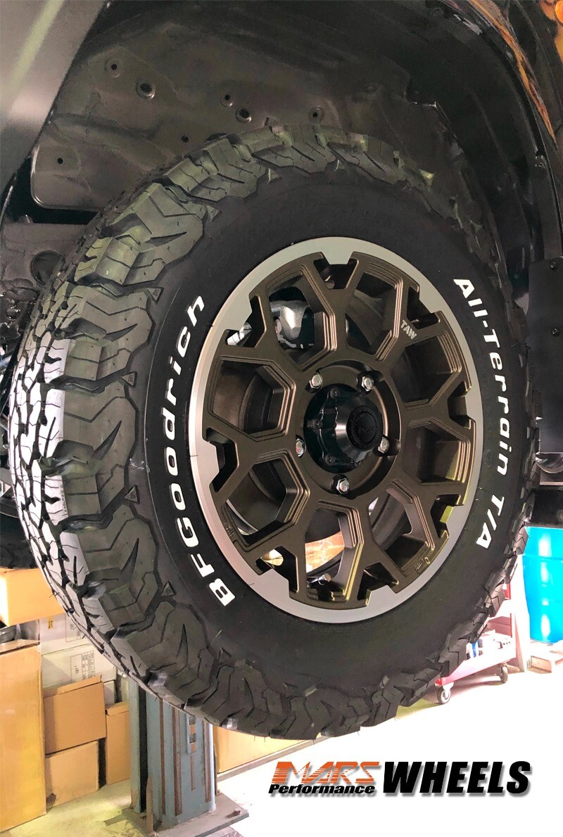 MARS MP-G1 16x5.5 Bronze 4WD Off Road Wheels Rims 5x139.7 Suzuki Jimny ...