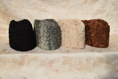 KARAKUL JINNAH PERSIAN LAMB broadtail KUFI FUR SHEEP HAT AFGHAN KARZAI ...