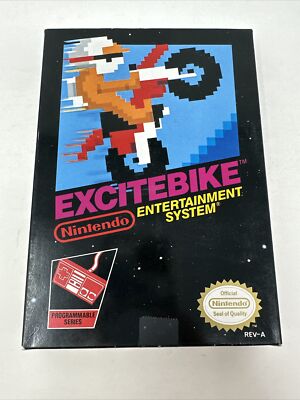 Nintendo NES Excitebike Game with original box excellent Condition | eBay