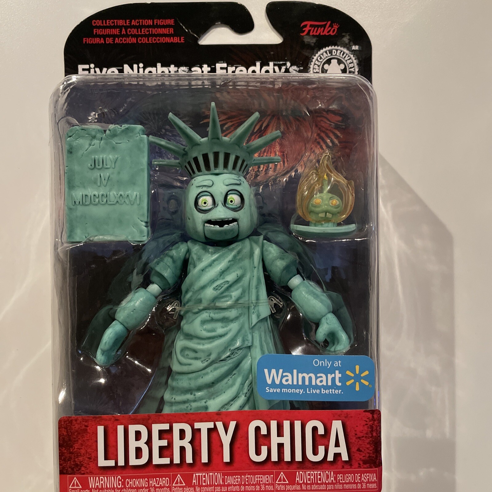 Funko FNAF Five Nights at Freddys Liberty Chica 6” Action Figure ...