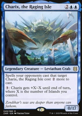 MTG Magic the Gathering Charix, the Raging Isle (49/457) Zendikar ...