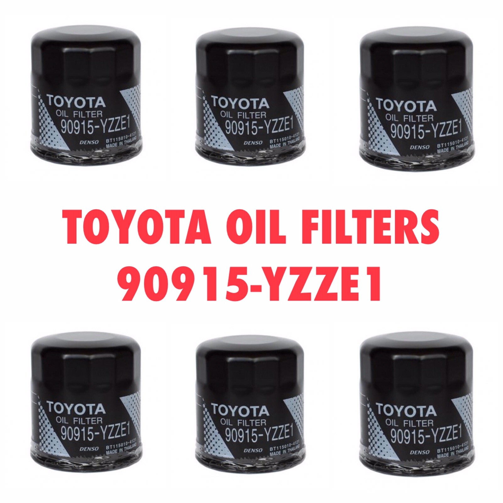 TOYOTA 90915-YZZE1 - cross reference oil filters | oilfilter ...