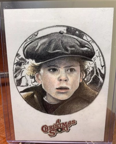 2024 Cryptozoic Christmas Story GROVER DILL 1/1 Sketch Stephanie ...