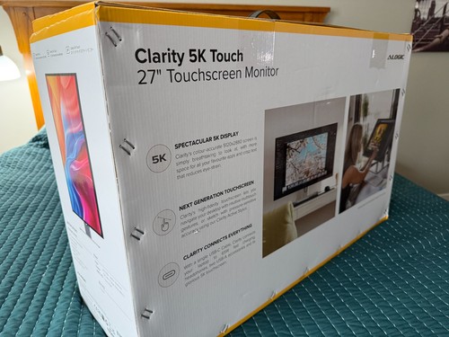 Clarity 5K Touch 27" UHD Monitor with Touchscreen and USB-C Power ...