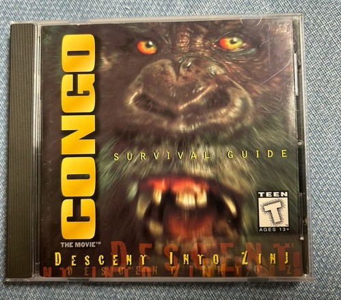 Congo the Movie Descent Into Zinj PC CD Rom | eBay