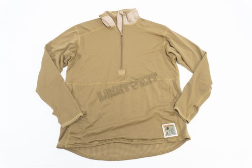 USMC Issue FROG PCU Level 2 Grid Fleece Shirt LARGE-REGULAR Coyote ...