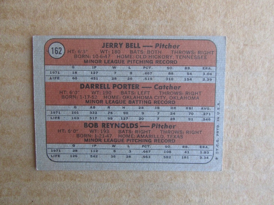 1972 TOPPS BASEBALL SIGNED AUTOGRAPH CARD SINGLES COMPLETE YOUR SET ...