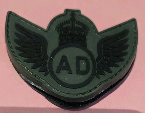47 Air Despatch pvc AD wings badge Hook And Loop Badge | eBay UK