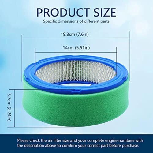 AIR FILTER FOR Briggs Stratton 290400 290700 Vanguard V-Twin horizontal ...