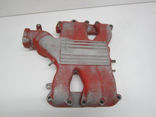 85 86 Pontiac Fiero OEM 2.8L V6 Upper Engine Intake Manifold Plenum Red ...