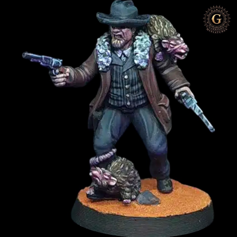 Wild West Vampires x7 Figures -Weird West Deadlands etc 28mm UNPAINTED ...