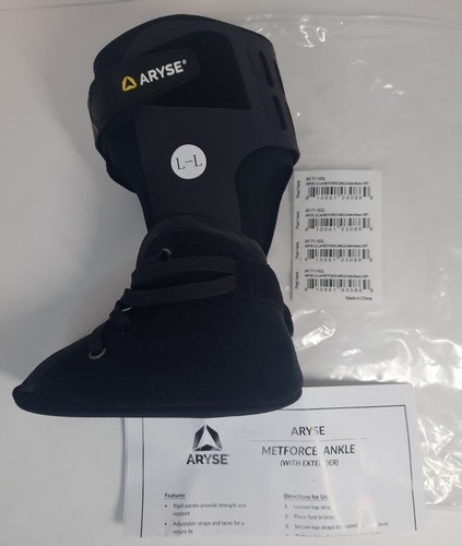 Aryse AY-71-103L LARGE left METFORCE ANKLE Ankle Brace L1971 | eBay