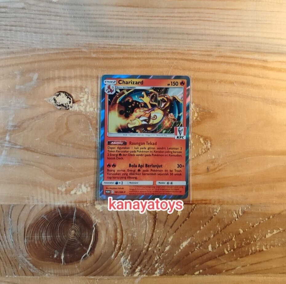 Pokemon KFC PROMO Complete Set 8 Pikachu Charizard Mewtwo Eevee ...