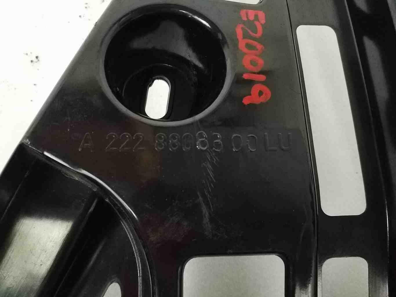 16 MERCEDES S-CLASS Rear LH Driver Bumper Support Bracket A2228808300 ...