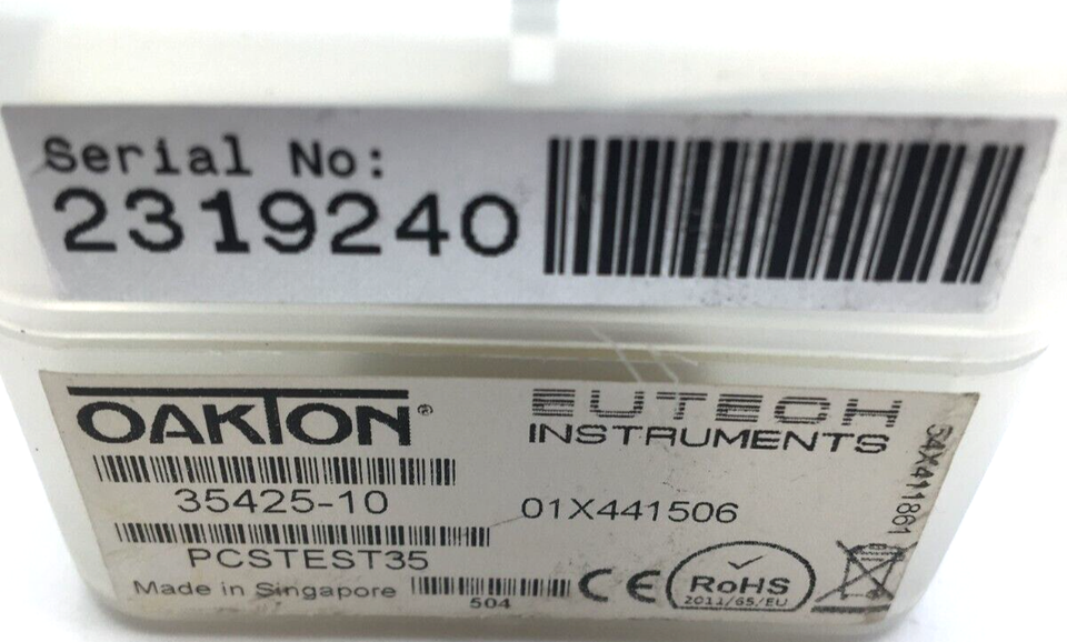 Eutech Instruments Oakton Multi Parameter PCSTestr 35, 35425-10 Working ...