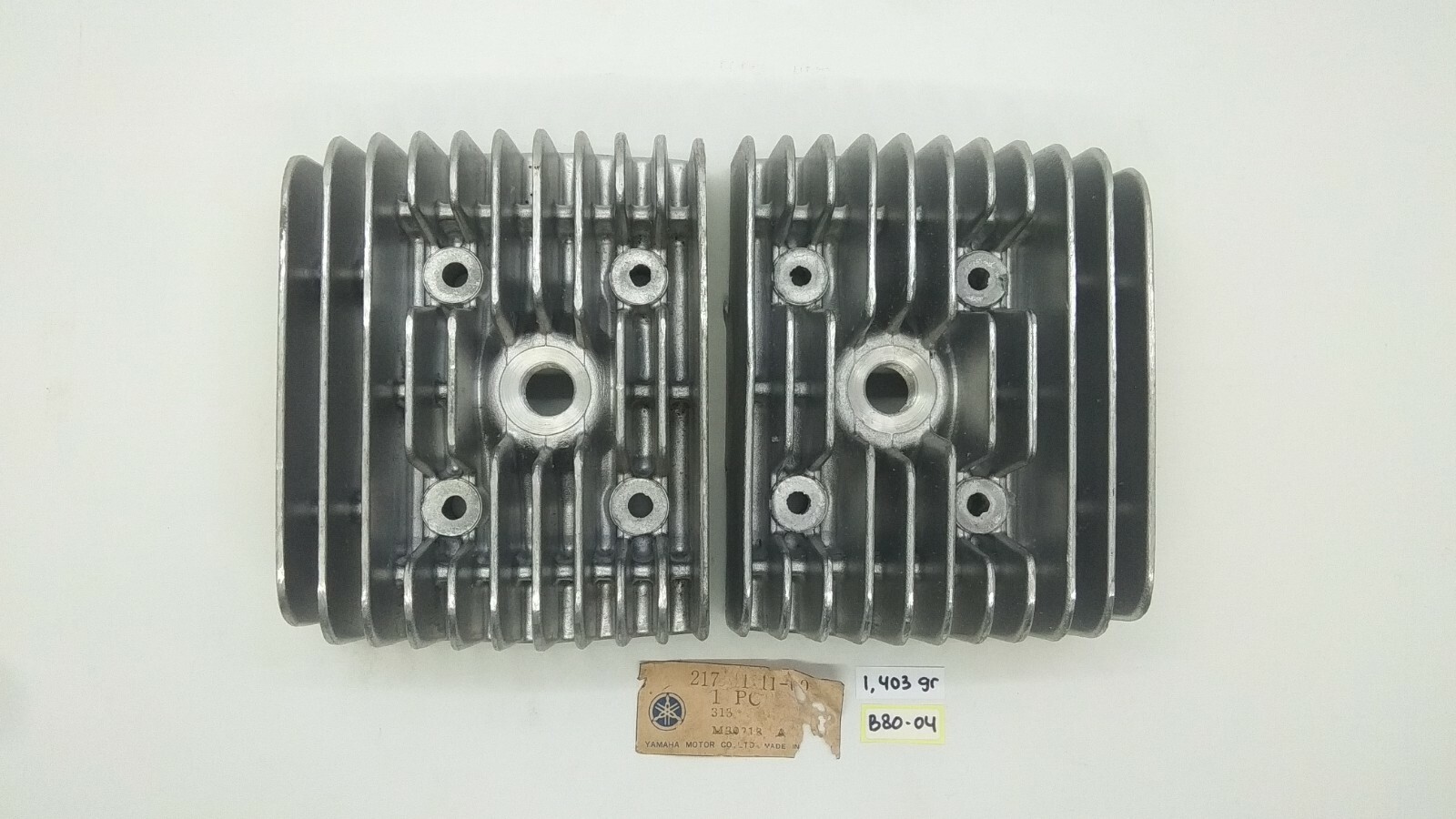 Yamaha AS1 C AS2 C YAS1 YAS2 Cylinder Head Pair NOS Japan | eBay UK