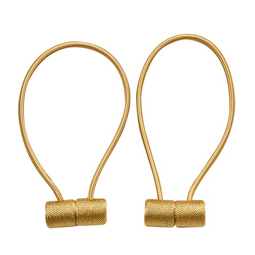 Rope Window Treatment No Drilling Magnetic Curtain Holdback Bedroom ...