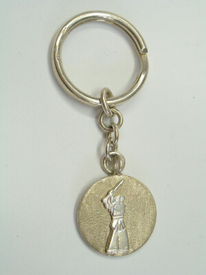 Keyring Silver 925 With Kendōka - Kendō Kenshi Shinai Kendo Martial ...