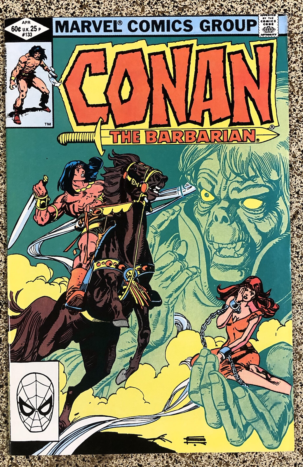 Conan the Barbarian #133 Marvel 1982 Vintage Comic Book | eBay