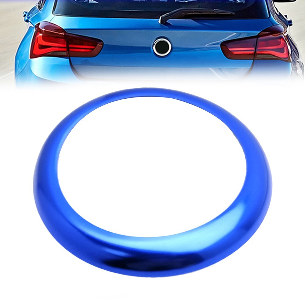 Easy to Install Blue Rear Boot Badge Ring Cover for BMW 1 Series F20 ...