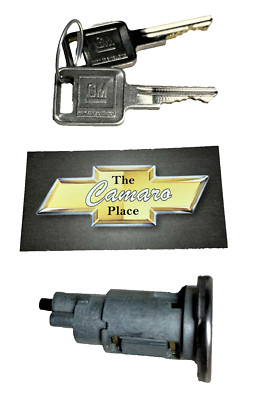 1968 CAMARO FIREBIRD IGNITION LOCK CYLINDER W/ 2 GM KEYS NEW # 101 NOVA ...