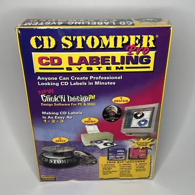 CD, DVD & Disk Labels - Cd Stomper Pro