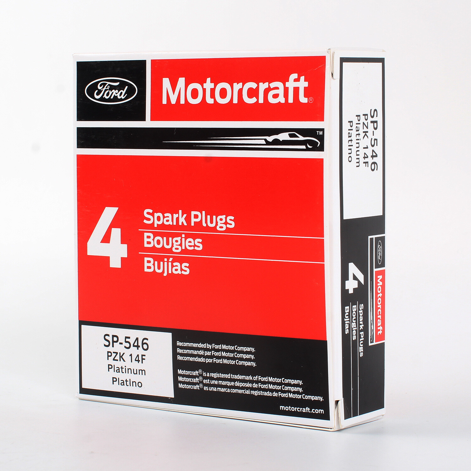 4Pcs Genuine Motorcraft SP-546 Spark Plugs For Ford F150 Truck V8 5.4L ...