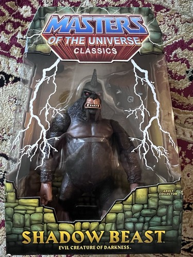 MOTUC He-Man Masters of the Universe Classics SHADOW BEAST MOC Sealed ...