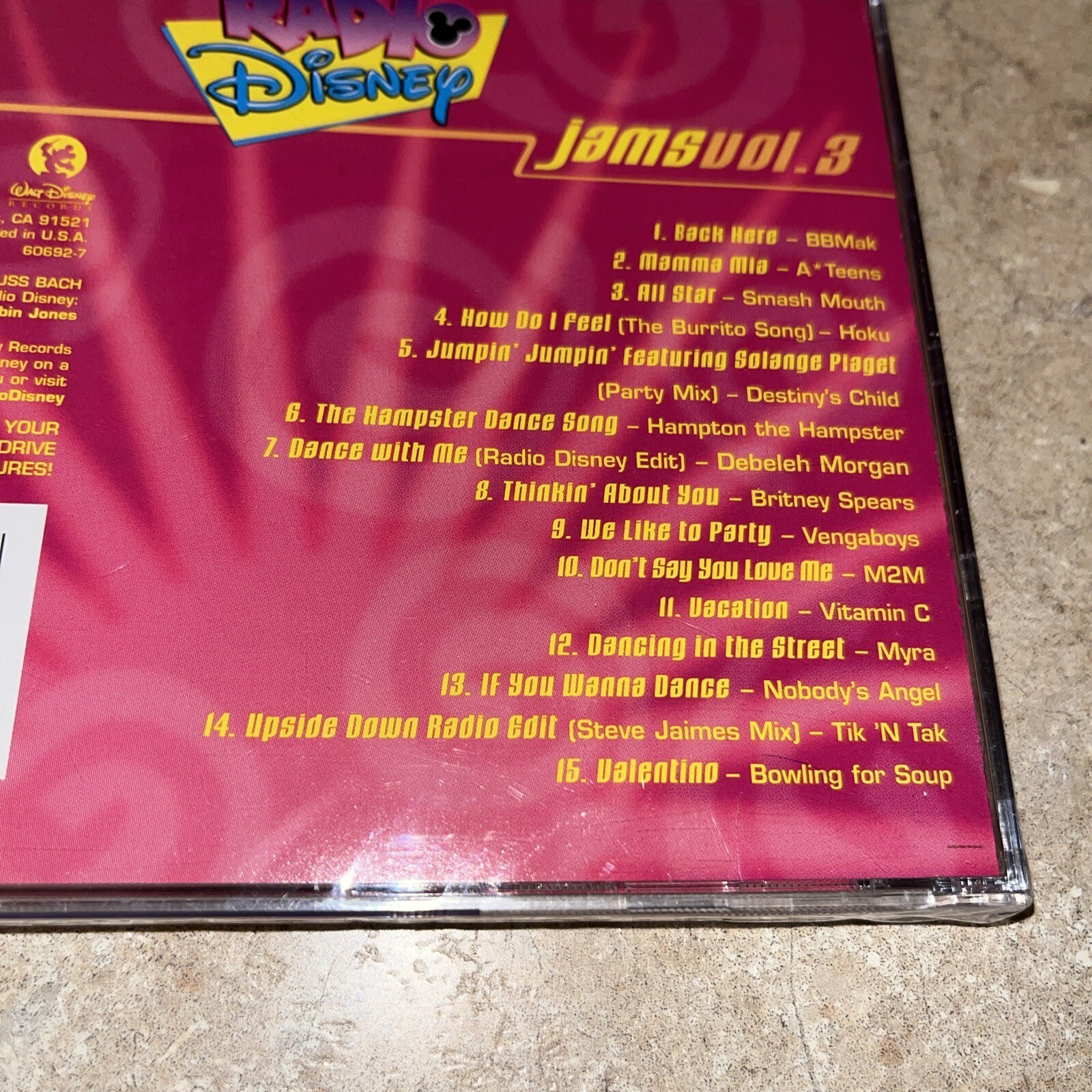 Radio Disney: Kid Jams, Vol. 3 by Disney (CD, Feb-2001, Walt Disney ...