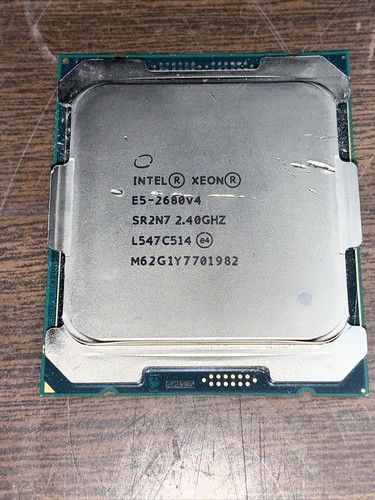 INTEL XEON E5-2680 V4 SR2N7 2.40GHZ 35MB 14-CORE LGA2011-3 CPU ...